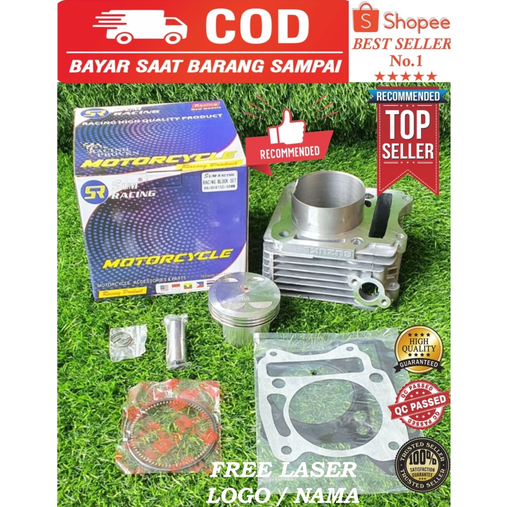 Jual Blok Bore up Suzuki Satria Fu 150R 66mm & 68mm | Shopee Indonesia