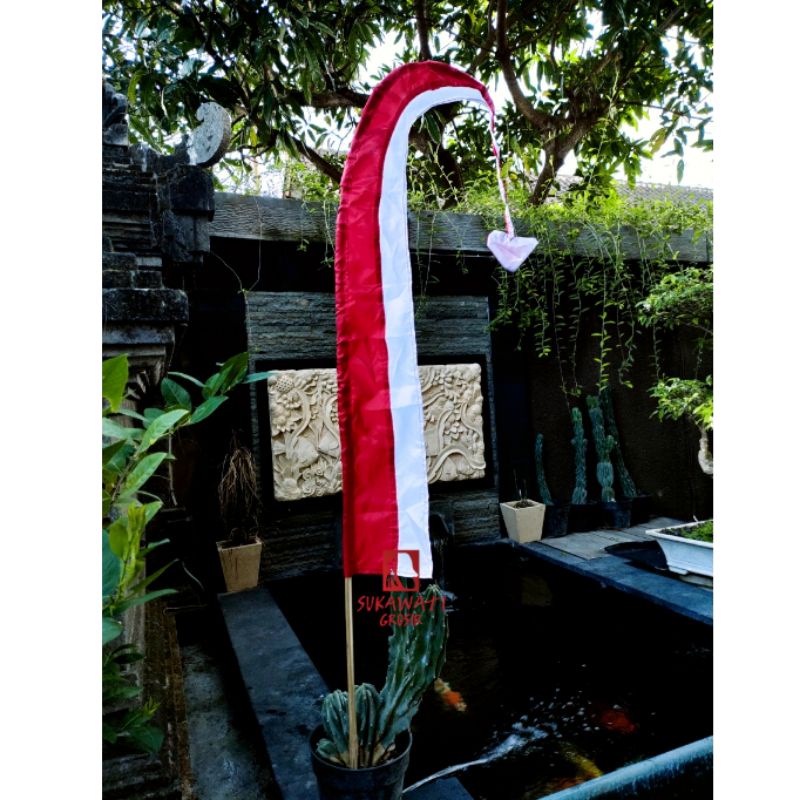 Jual Umbul-Umbul Bendera Merah Putih 1 Meter Khas Bali | Shopee Indonesia