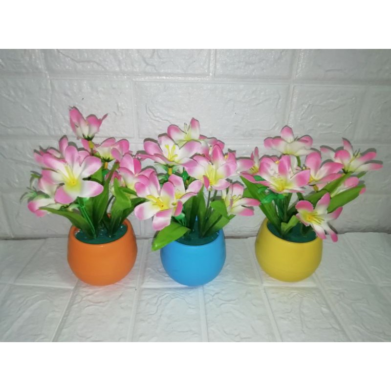 Jual bunga hias artificial pot bola | Shopee Indonesia