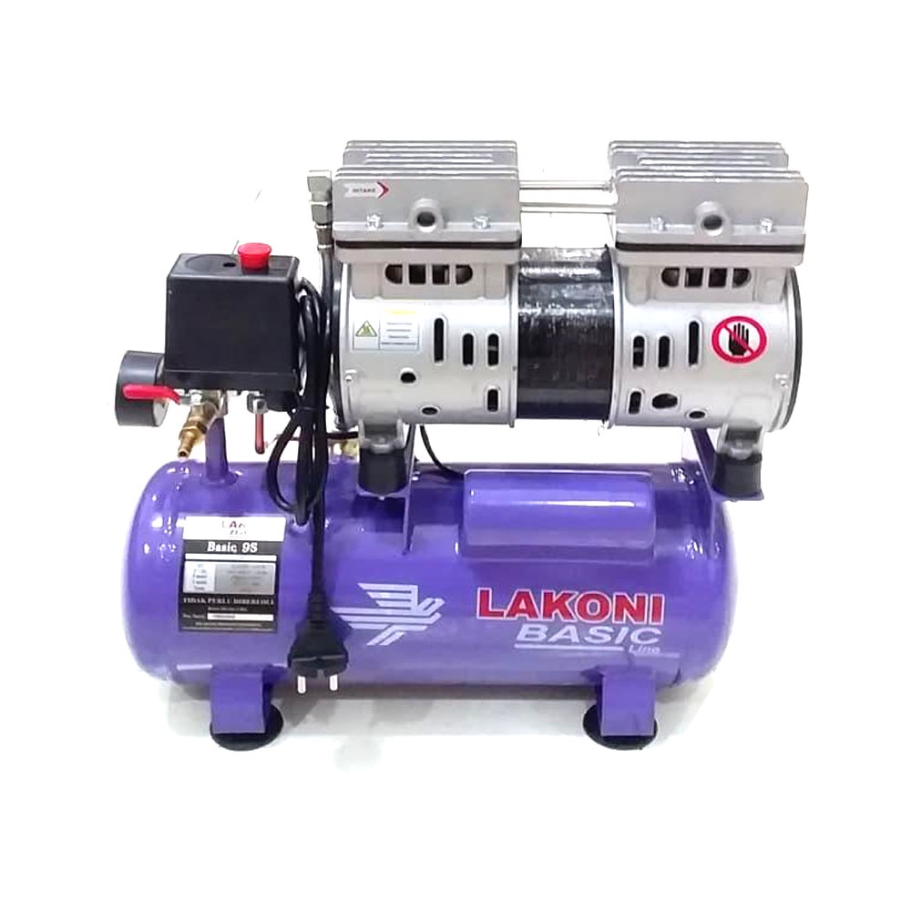 Jual Kompressor Lakoni 3/4hp Oilless Basic 9s | Shopee Indonesia