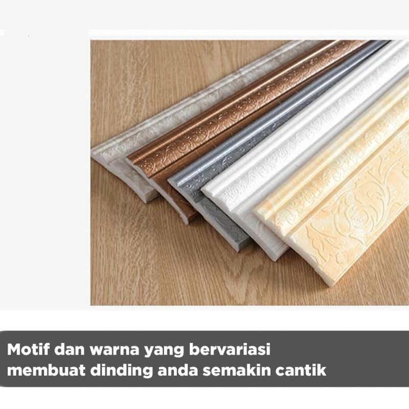 Jual LIST WALLPAPER FOAM PEMBATAS LIST WALLPAPER FOAM DINDING LIST ...