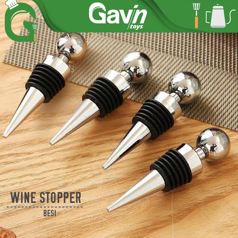 Jual Tutup botol Wine Champagne Botol Bottle Stopper Sealer Corks Plug ...