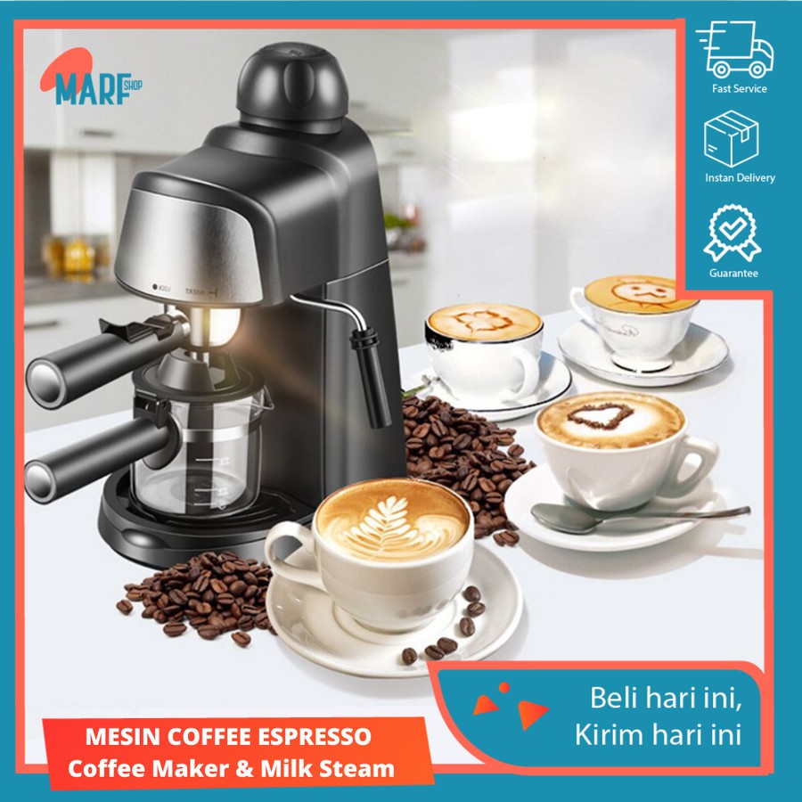 Jual MESIN KOPI COFFEE MAKER ESPRESSO MACHINE PRESURE MILK STEAM ...