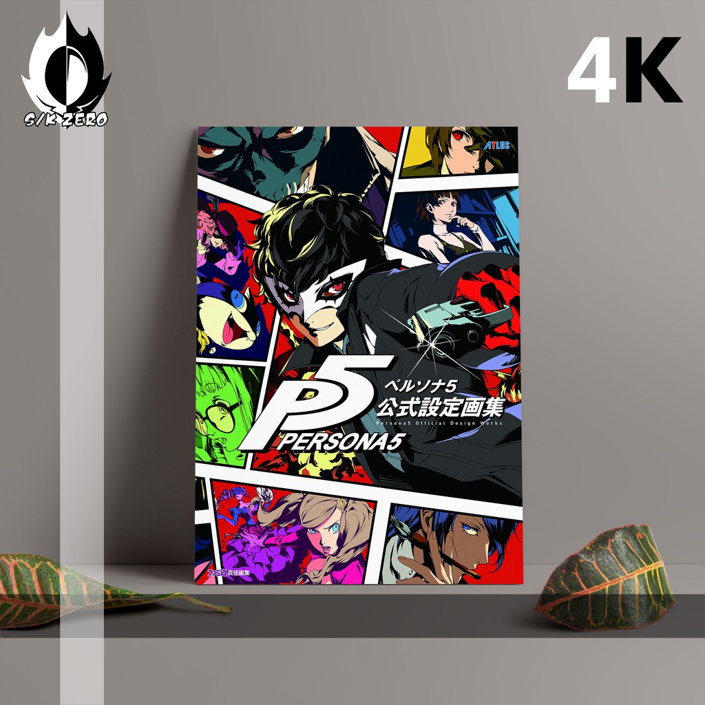Jual Poster size A3 Anime Paling Lengkap - Persona 5 (4K) (Bisa Custom ...
