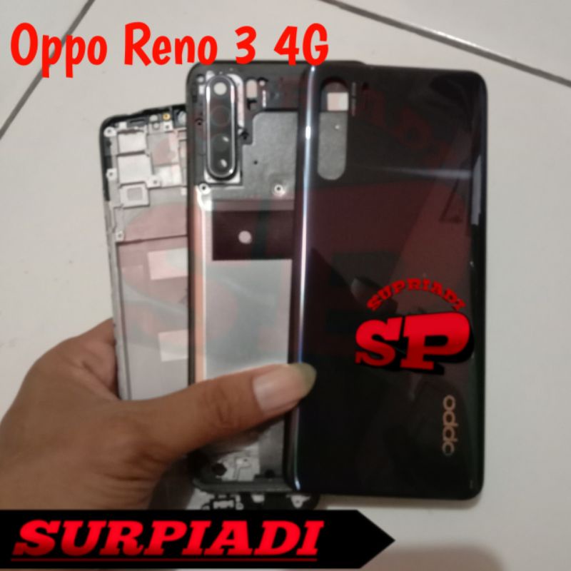 Jual Backdoor Back Casing Kesing Housing Fullset OPPO Reno 3 4G Fullset ...