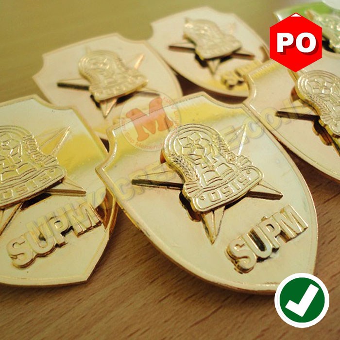 Jual Pin OSIS Custom Plat Logam Stainless - Custom Nama Dan Logo ...