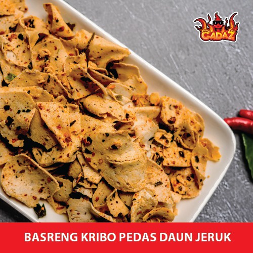 Jual 250 GRAM BASRENG KRIBO REMPAH PEDAS DAUN JERUK / PEDES CEMILAN ...