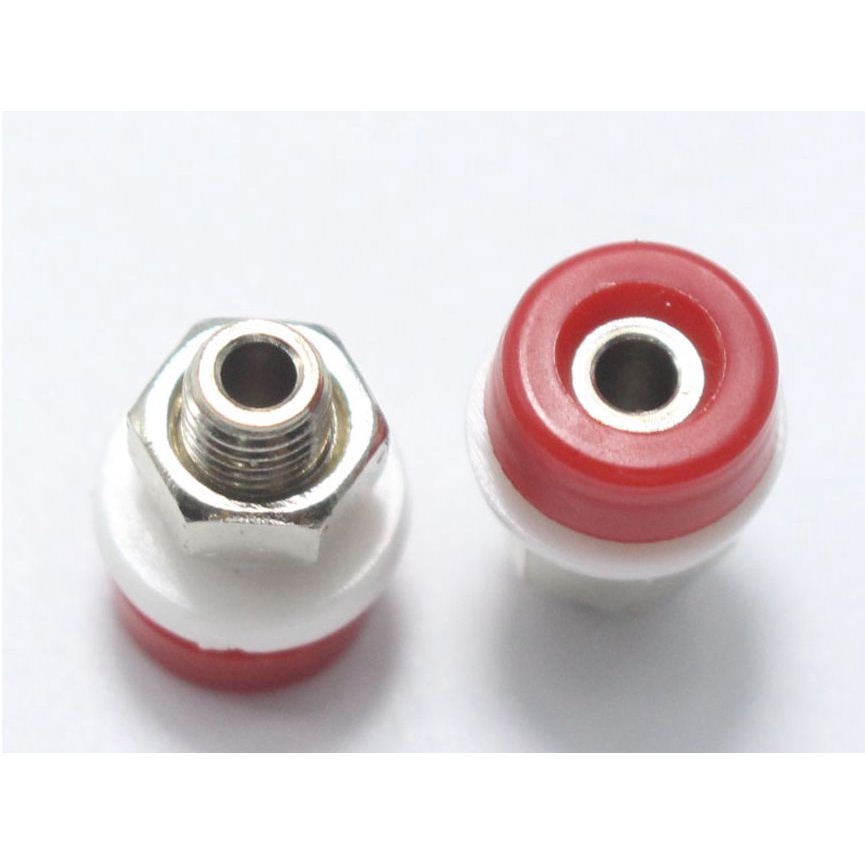 Jual Soket Banana Binding Socket Steker Bus 2mm Female connector Plug merah | Shopee Indonesia