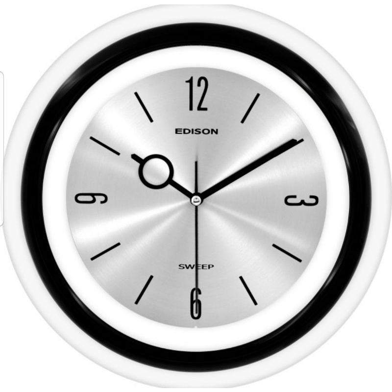 Jual Jam Dinding Edison Sweep ES 18 AL B2 Diameter 310mm 31cm Indonesia ...