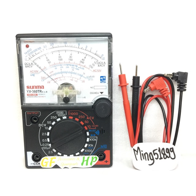 Jual Alat Service Hp / Multitester Sunma / Tester Manual / Analog ...