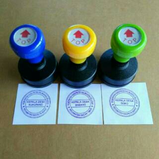 Jual STEMPEL WARNA KEPALA DESA Indonesia|Shopee Indonesia