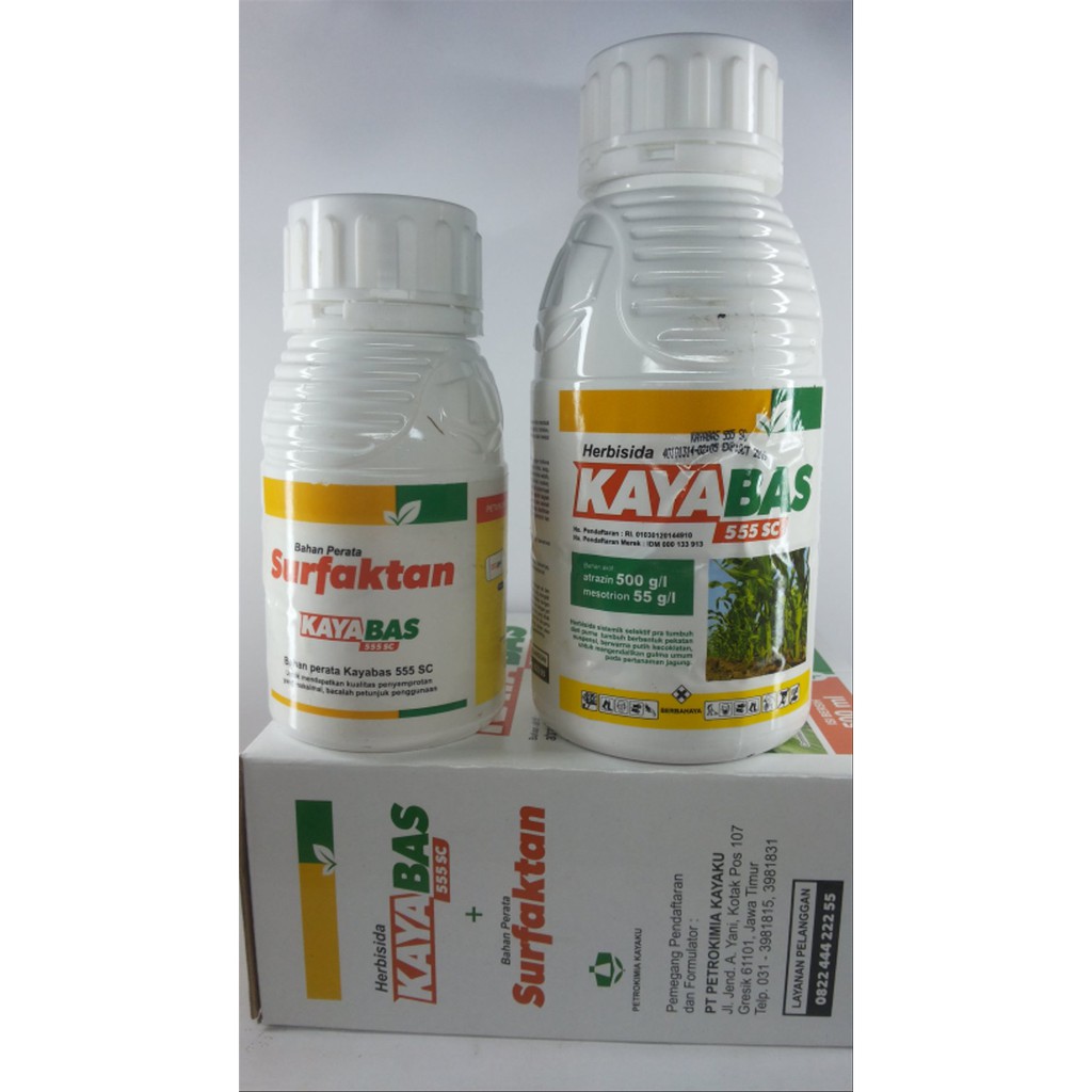 Jual Kayabas 555SC 250ml Herbisida Obat Pembasmi Rumput pada Tanaman ...