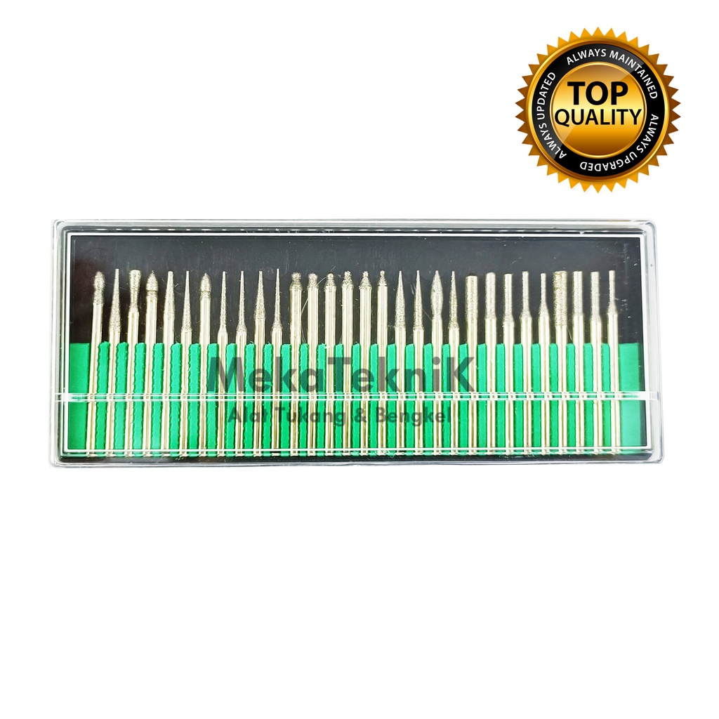 Jual MATA TUNER SET 30 PCS / MATA BOR TUNER UKIR 3MM / MATA CUNER SET ...