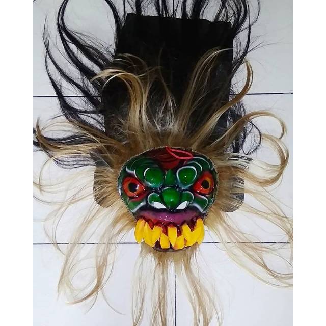 Jual TOPENG BUTO PLASTIK MAINAN KESENIAN TRADISIONAL | Shopee Indonesia