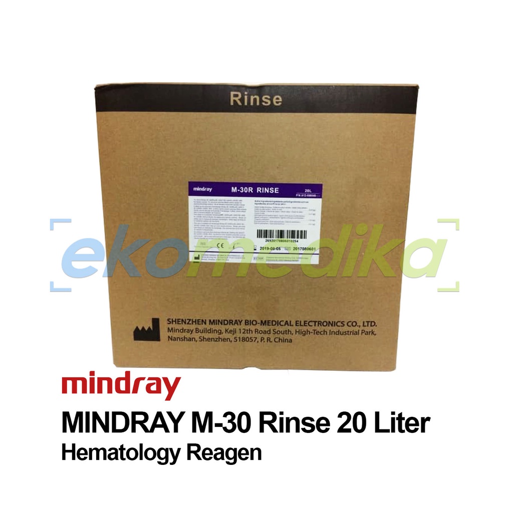 Jual RINSE HEMATOLOGY MINDRAY M18 M30 20 LITER / MINDRAY RINSE | Shopee Indonesia