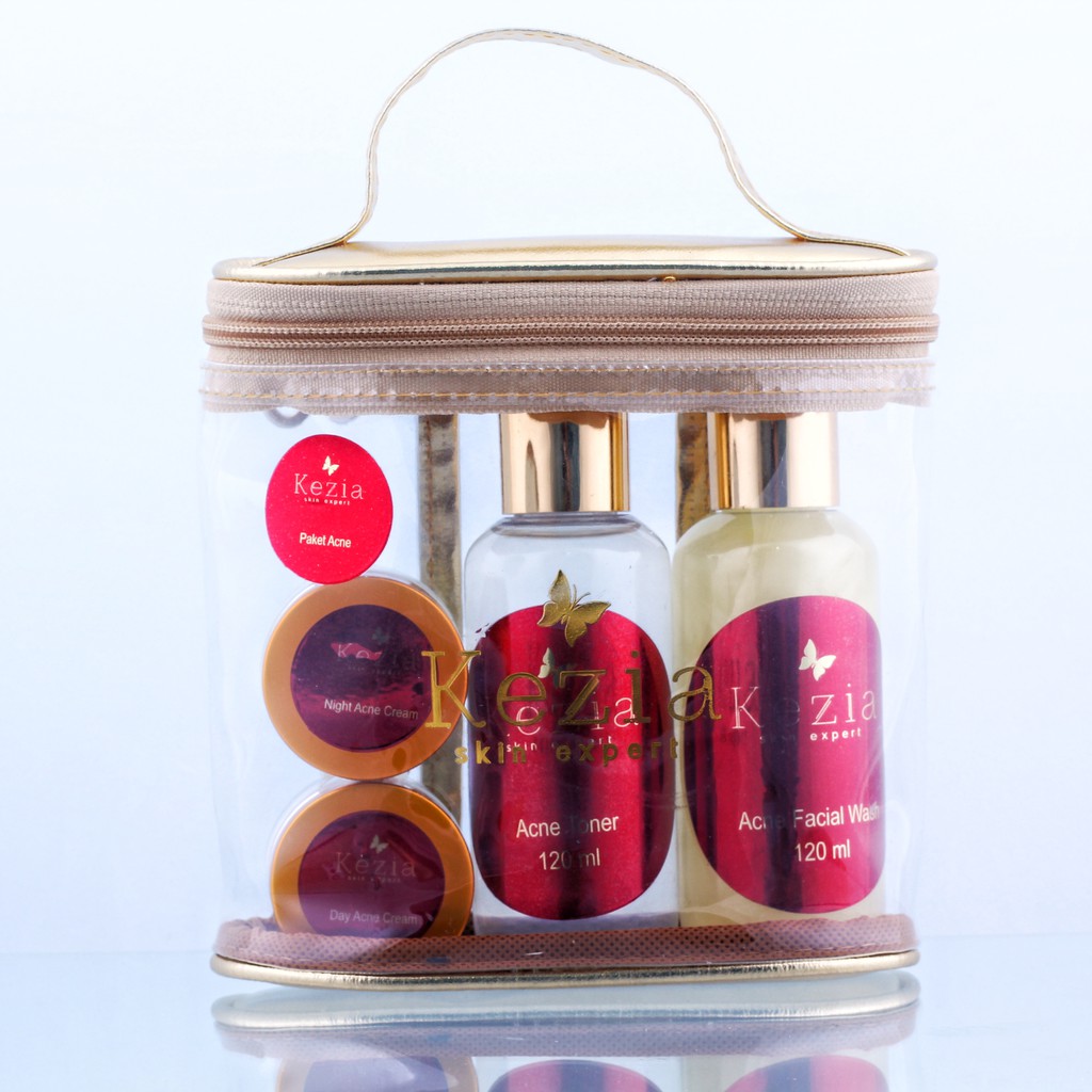 Jual Paket Golden Acne Kezia Skin Expert ( Besar ) | Shopee Indonesia