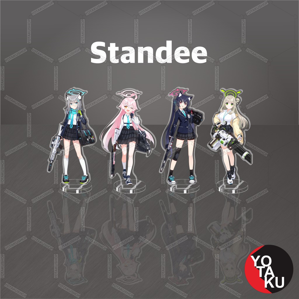 Jual Standee Besar Figure Anime Akrilik Blue Archive Abydos Seri 1 ...