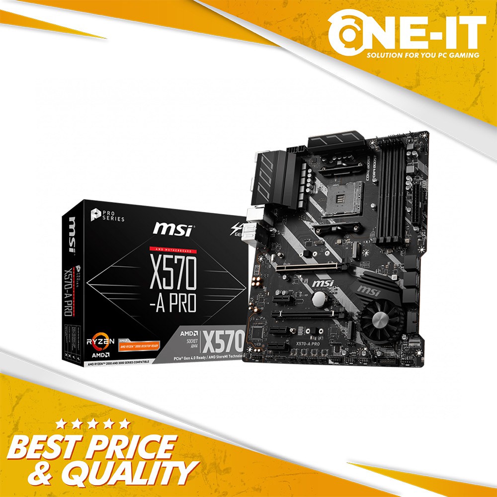 Jual Motherboard MSI X570-A PRO Indonesia|Shopee Indonesia