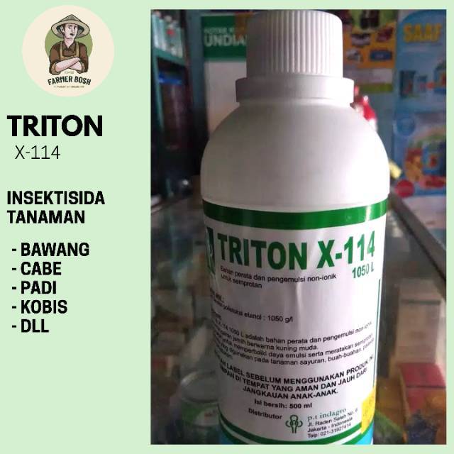 Jual INSEKTISIDA TRITON X-114 100ML-500ML - PESTISIDA OBAT PUPUK CAIR ...