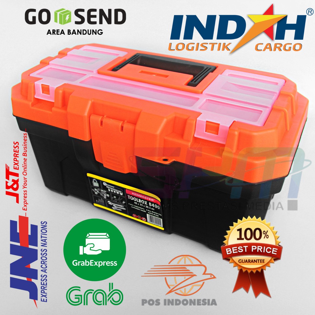 Jual Box Multifungsi Kenmaster Tool Box B400 Kotak Peralatan Indonesia ...