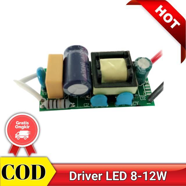 Jual LED Driver 8-12x1W Tanpa Casing Isolated Indonesia|Shopee Indonesia