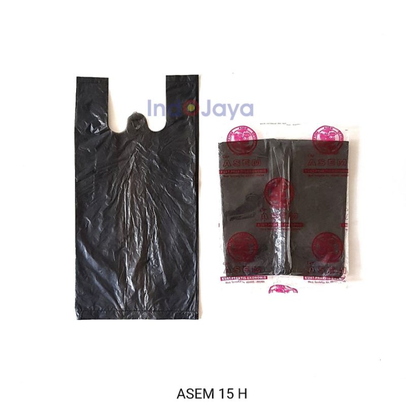 Jual KANTONG PLASTIK / KRESEK SAMPAH / KANTONG KRESEK HITAM ASEM 01x15x30 / KRESEK KECIL HITAM ...