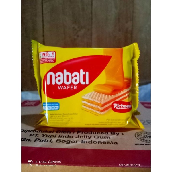Jual nabati wafer 2000 rasa keju/ nabati wafer rasa keju/ nabati wafer ...