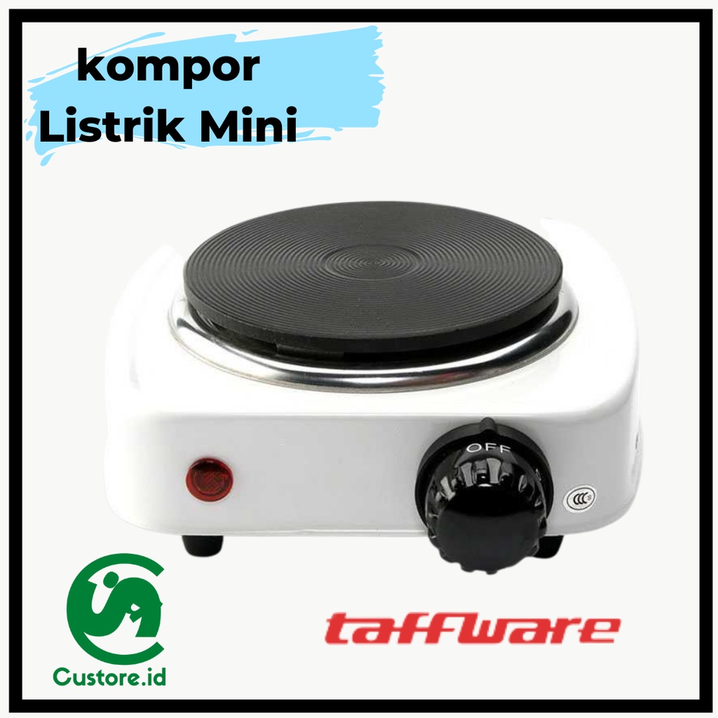 Jual Kompor Listrik Mini Portable Induksi Low 500 Watt Taffware ...