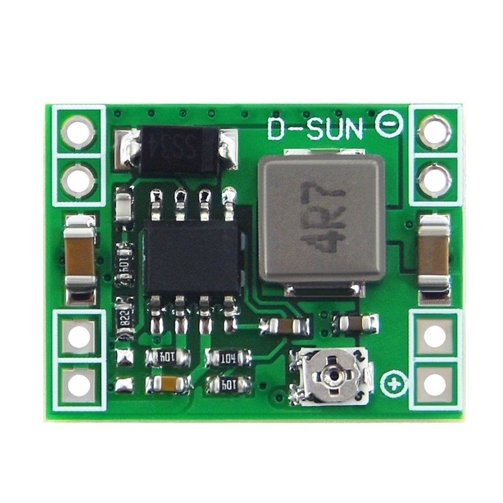 Jual MP1584 Module Regulator Adjustable Step Down DC 3A LM2596 Mini ...