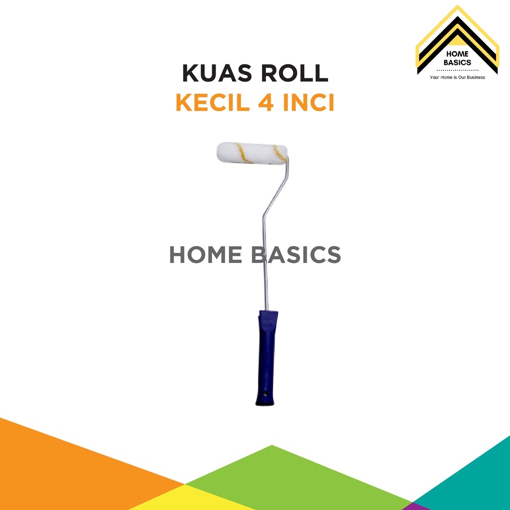 Jual Kuas Rol Kecil 4" / Roller Cat / Paint Roller / Wall Coater / Kuas ...