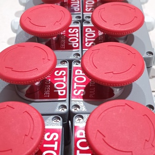 Jual Emergency stop switch Loto box NO & NC non ESP66 EATON metal ...