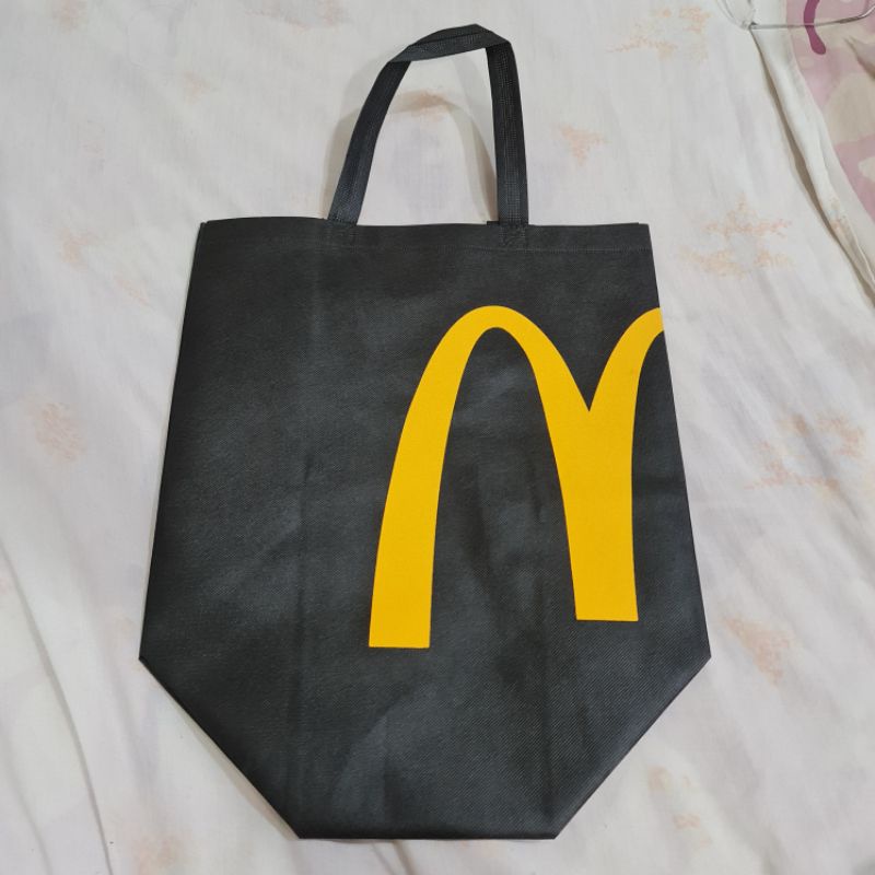 Jual Tas Spunbond Mcdonald MCD Mcdonalds Recycle Bag Preloved Pegangan ...