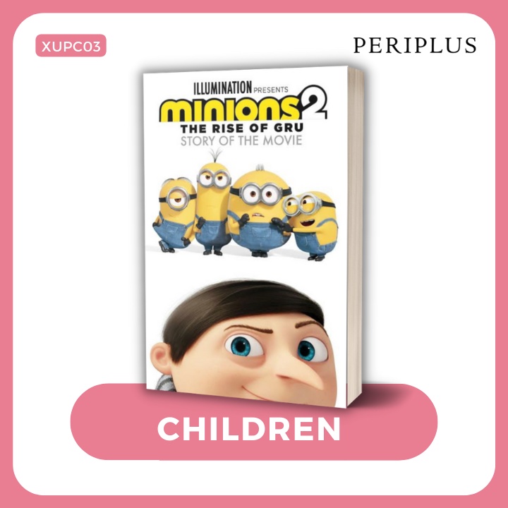 Jual Minions 2: Rise of Gru Story Book - 9781408361016 | Shopee Indonesia