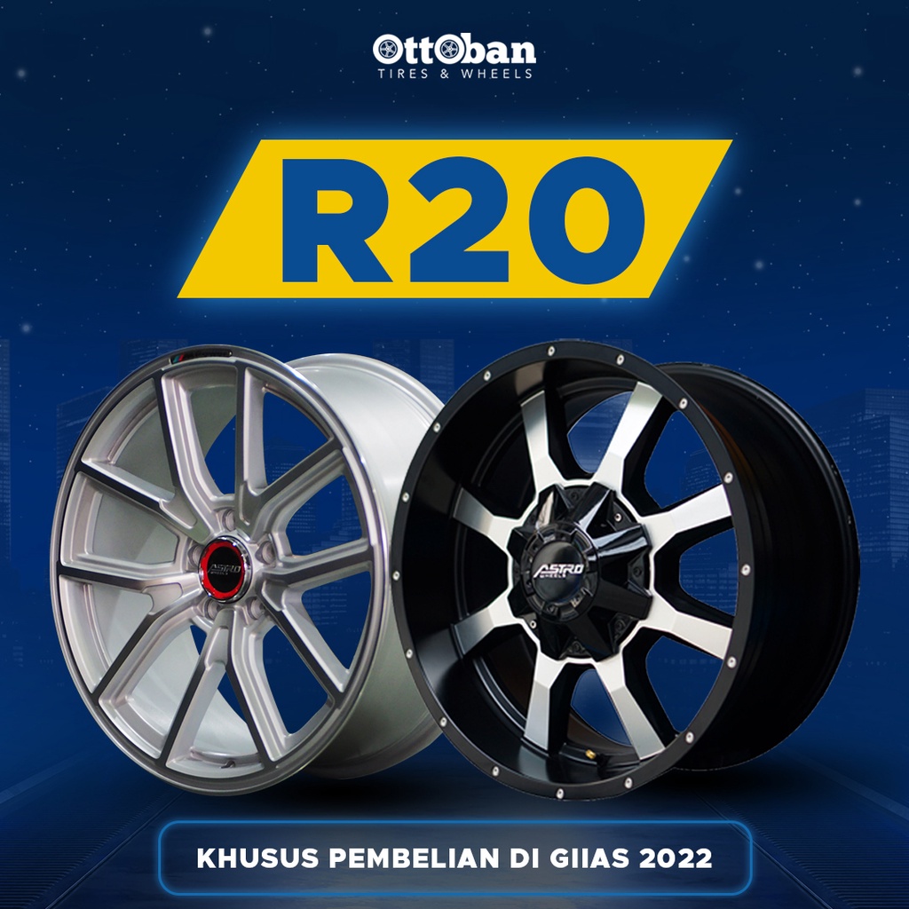 Jual Velg Mobil Astro Wheels R14 & R20 [KHUSUS PEMBELIAN GIIAS ...