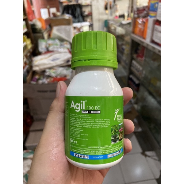 Jual herbisida agil 250ml obat rumput propaquizafop 100ec | Shopee ...