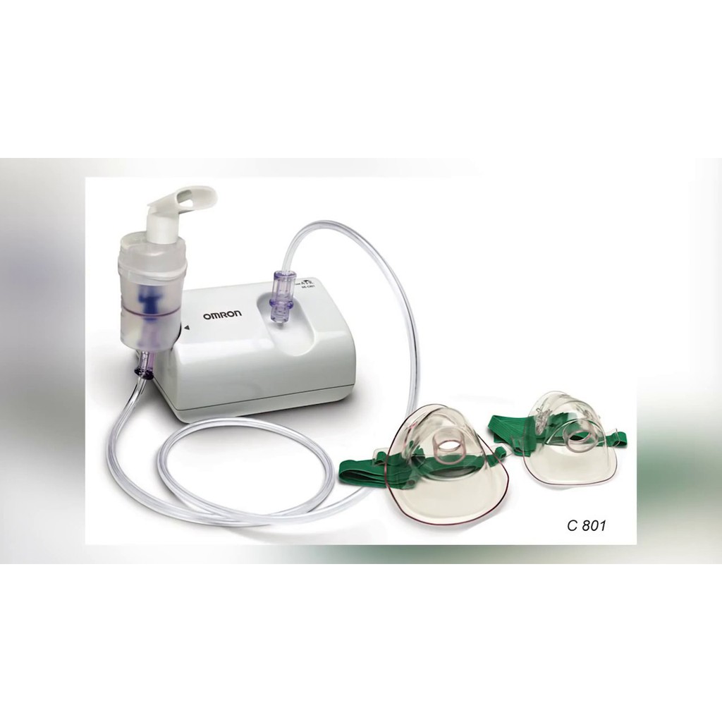 Compressor Nebulizer / Terapi Uap Omron NE-C801 NE C801M | Shopee Indonesia