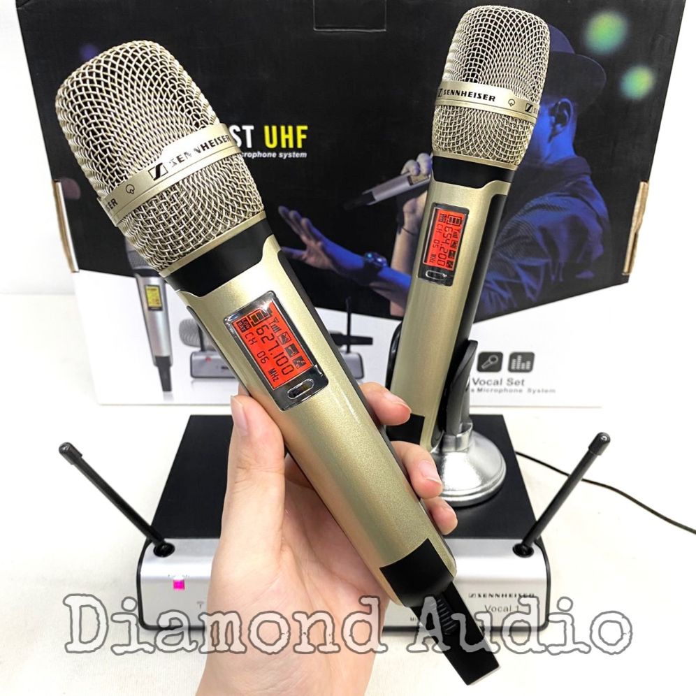Jual Mic Wireless Sennheiser Vokal1 Uhf Handheld Microphone Senheiser ...