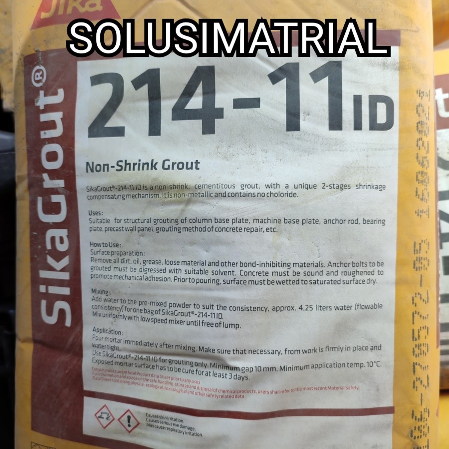 Jual Sikagrout 214 / sika grout 214 11 25kg | Shopee Indonesia