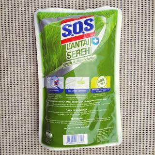 SOS Pembersih Lantai Sereh Karbol Refill Pouch | Shopee Indonesia