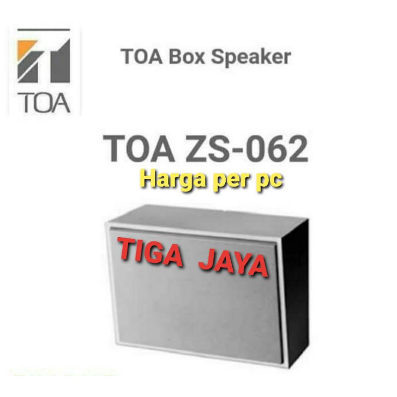 Jual Speaker Box / Kotak TOA ZS 062 Universal Speaker 6 Watt Murah ...