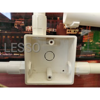 Jual Flexible Coupling Conduit LESSO 1/2" 20mm Sock Sok Conduit Fitting ...