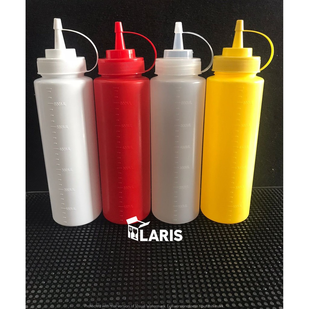 Jual Botol Saos 650ml / Botol Saos Plastik / Squeeze Dispenser ...