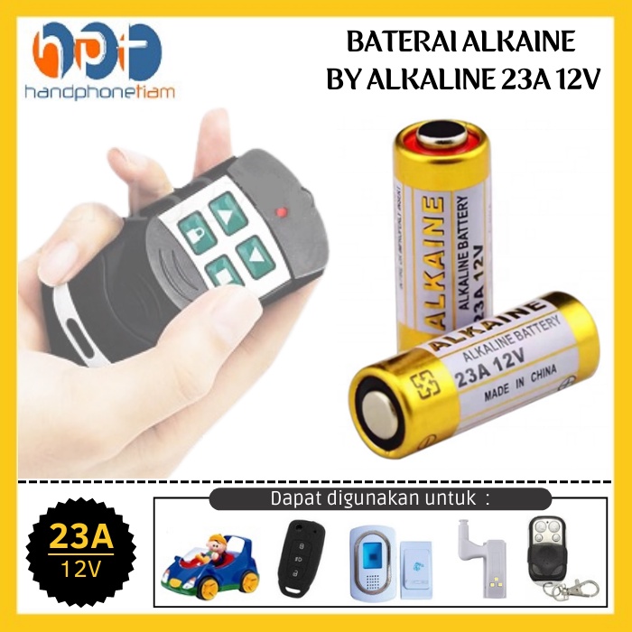 Jual Baterai ALKAINE By Battery ALKALINE 23A 12V Batu Batre Mini Remote Alarm A23 Batrei Batrai ...