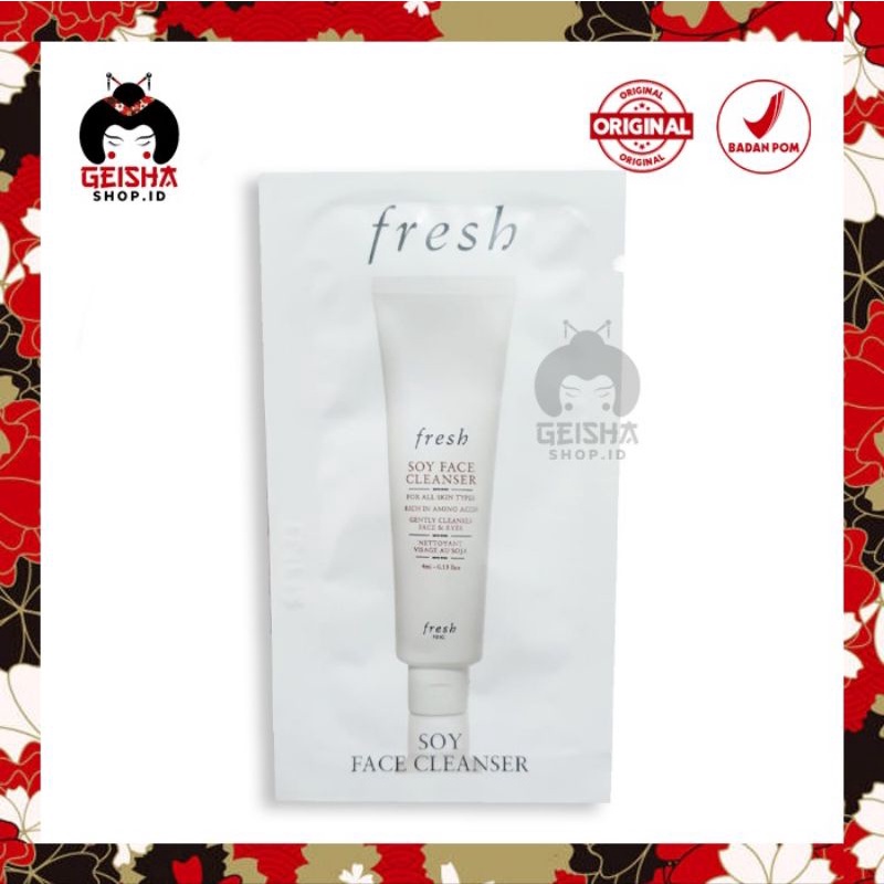 Jual Sample - Fresh Soy Face Cleanser | Shopee Indonesia