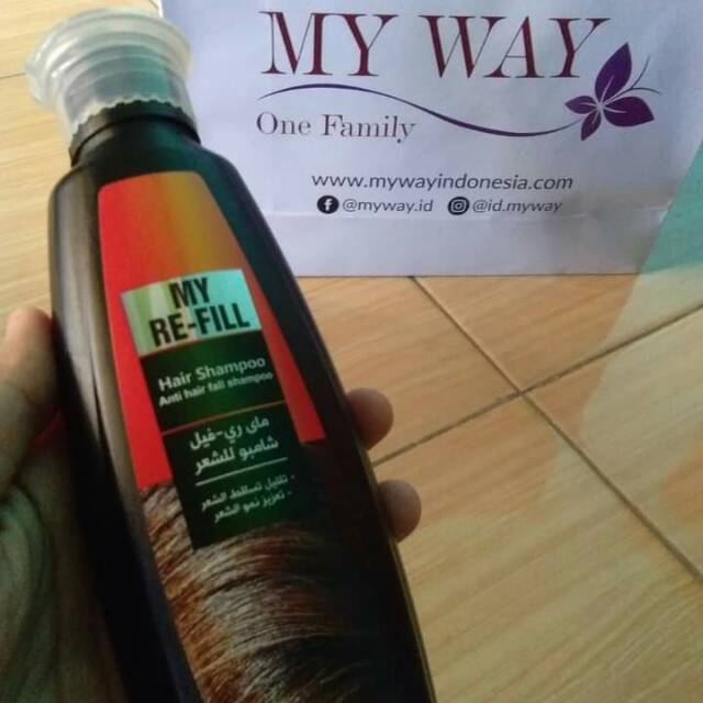 Jual Paket Re-fill anti hair fall sampo + spray (SAMPO ANTI RONTOK ...