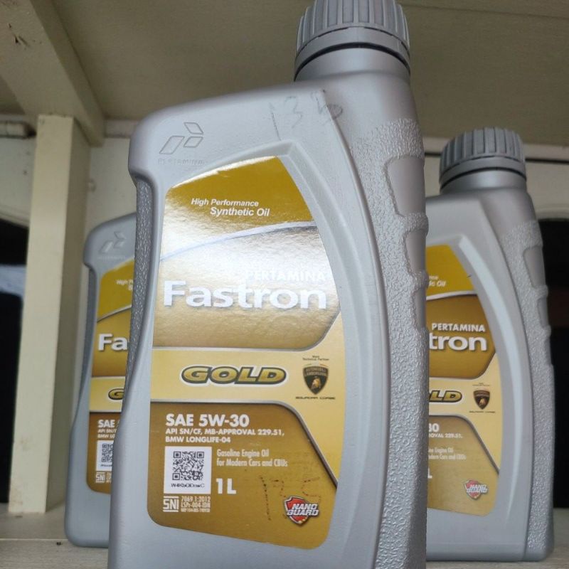 Jual oli Fastron Gold 5w-30 1 liter | Shopee Indonesia