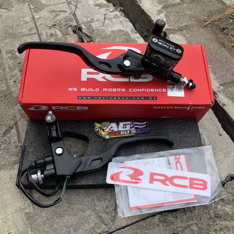 Jual Master rem RCB Racing Boy E3 kotak klasik 14mm piston | Shopee ...