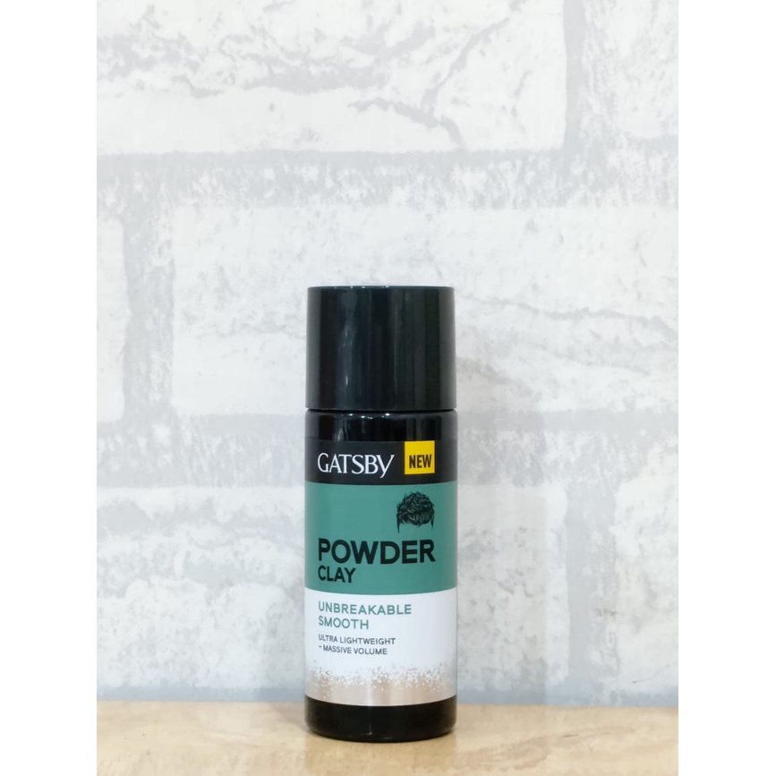 Jual Gatsby Powder Clay Unbreakable Smooth 20g | Shopee Indonesia