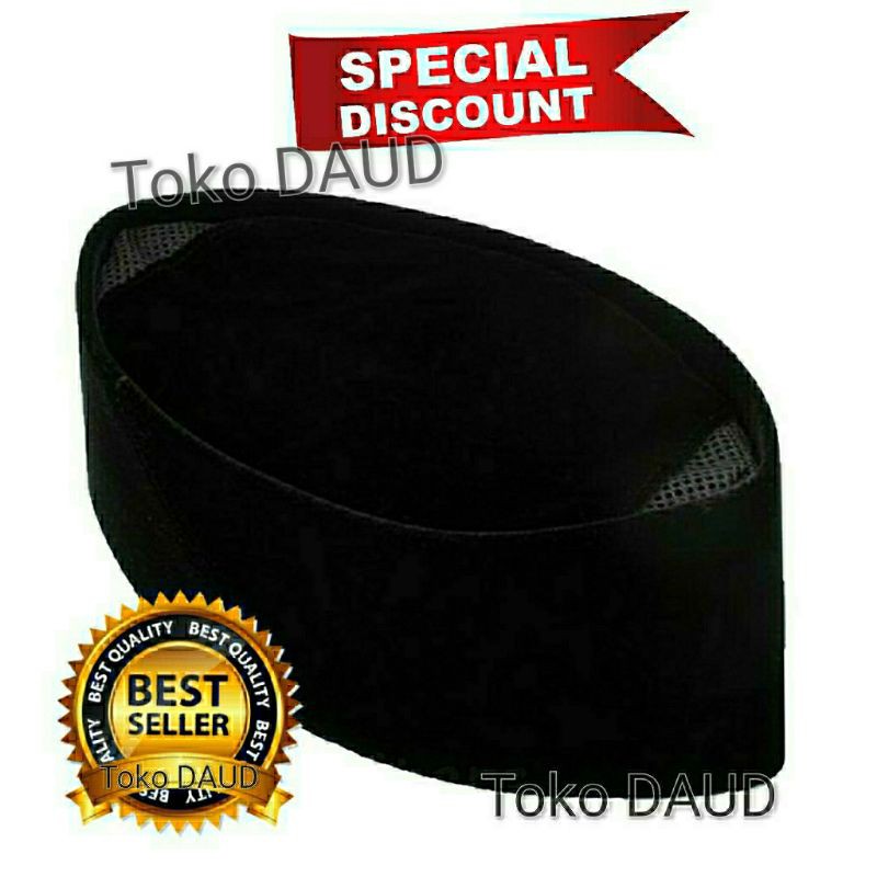PECI / SONGKOK HITAM AC TINGGI 9 & 10 SONGKOK NASIONAL KOPIAH MURAH BERKUALITAS PESAWATUDARA ...