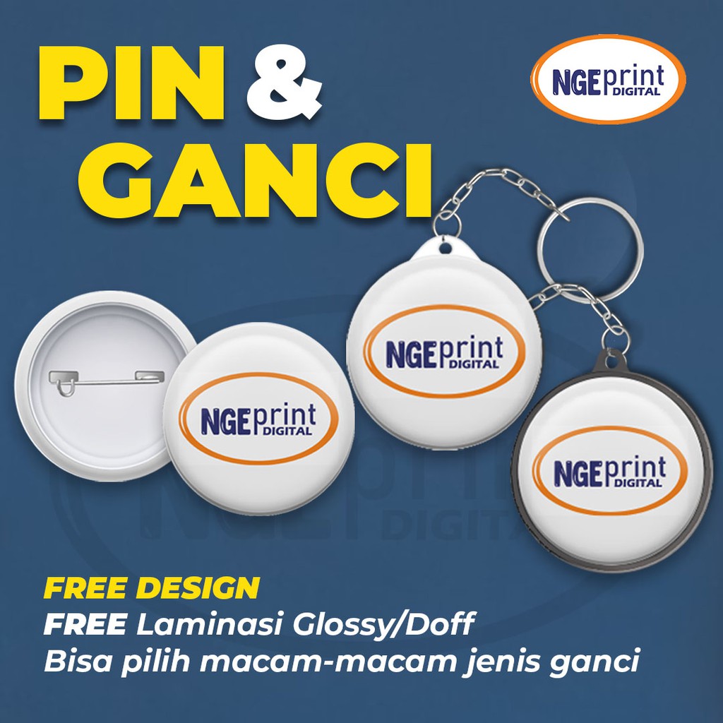 PIN CUSTOM / GANCI PIN GANTUNGAN KUNCI CUSTOM / GANCI CERMIN / GANCI ...